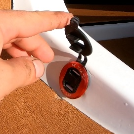 Charging socket - Single cast aluminium – Tidal Hook