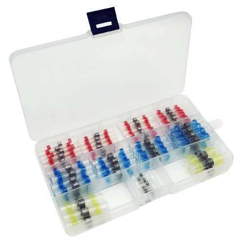 Electrical - Wire shrink connector kit 120 Pieces – Tidal Hook